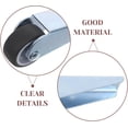 2 Pcs Sliding Door Bottom Wheels with Rubber Caster and Upgraded Load ...