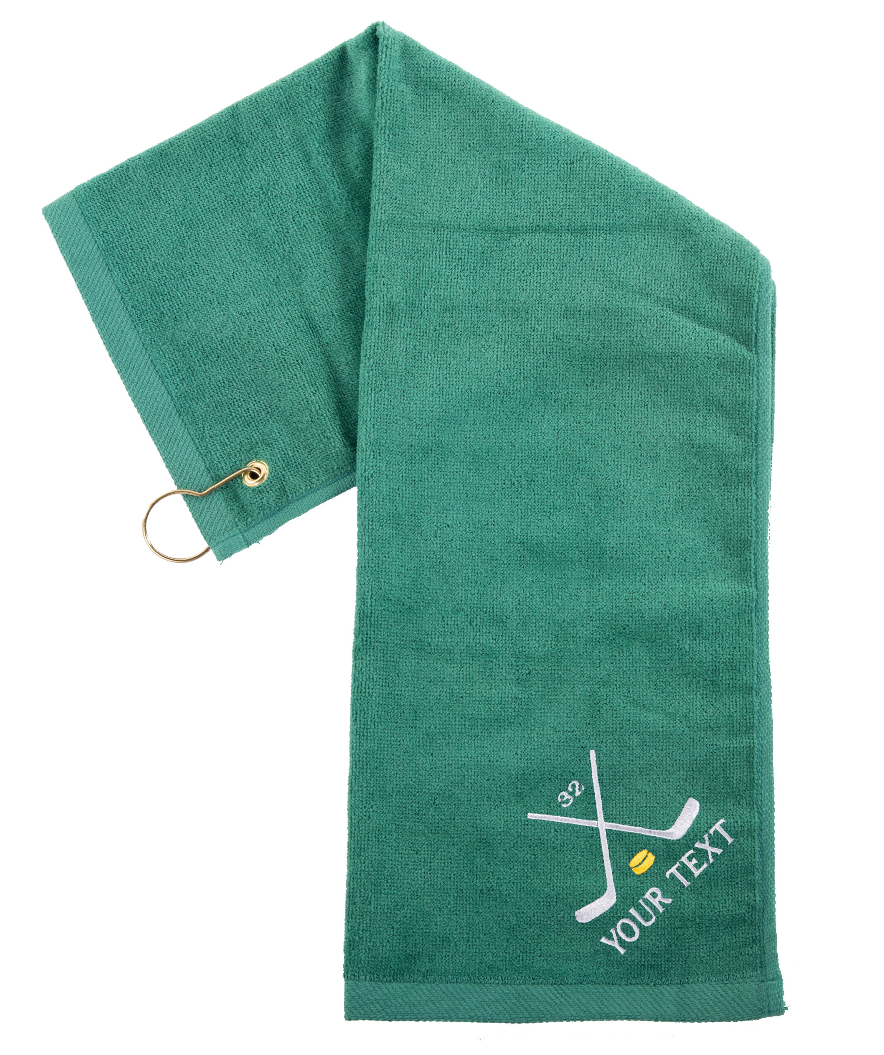 Custom Embroidered Hockey Towels, Personalized Rally Towels, Team skate ...