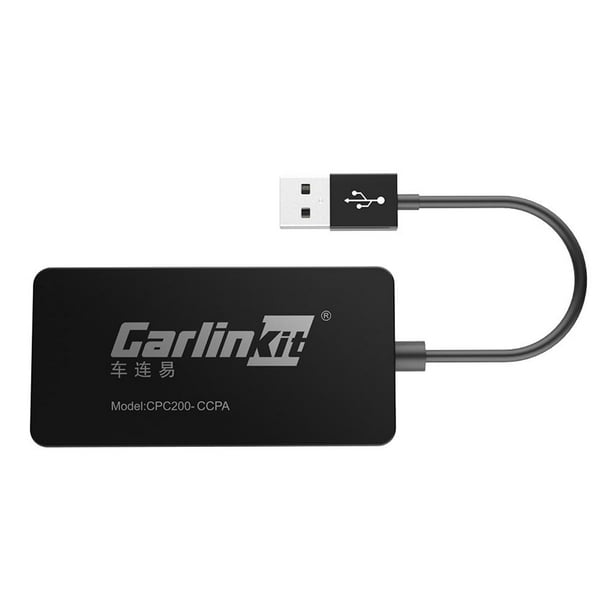 Adaptador inalámbrico CarPlay Android Auto Dongle para modificar la pantalla de Android (negro ...
