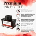 Wordsworth and Black Fountain Pen Ink Bottle (50 ml) Premium Luxury ...