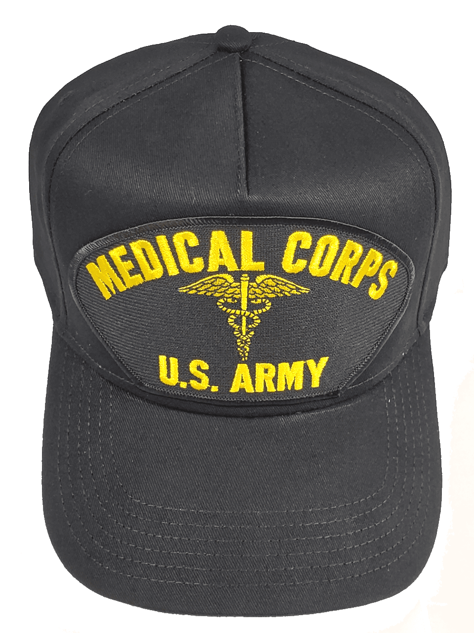 Medical Corps U.S. Army W/Caduceus HAT - Black - Veteran Owned Business ...