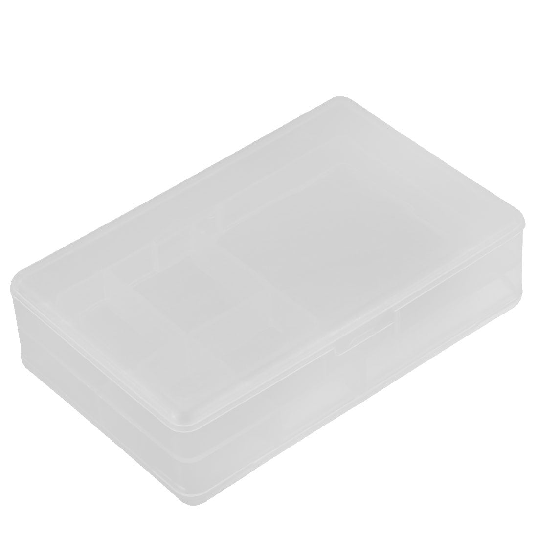 Plastic Dual Layers 5 Compartments Storage Case Box Organizer Conatiner ...