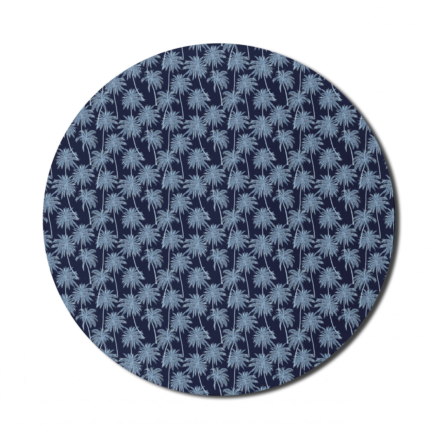 Navy Blue Mouse Pad for Computers, Tropic Exotic Jungle Themed ...
