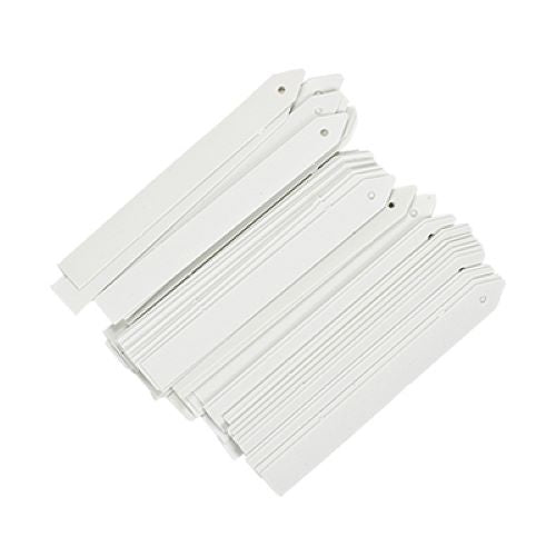 Midwest T021GT 30-Pack 8" Inch White Plastic Plant Label Markers ...