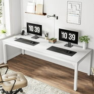 Tribesigns 78.74" Extra Long Computer Desk 2 Person Desk, Double Long ...