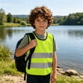 ATOGUTA Reflection Vest Kids High Visibility Neon Construction Traffic ...