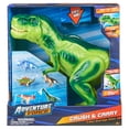 Adventure Force Crush & Carry T-Rex Storage Case with 5 Small Dino Toys ...