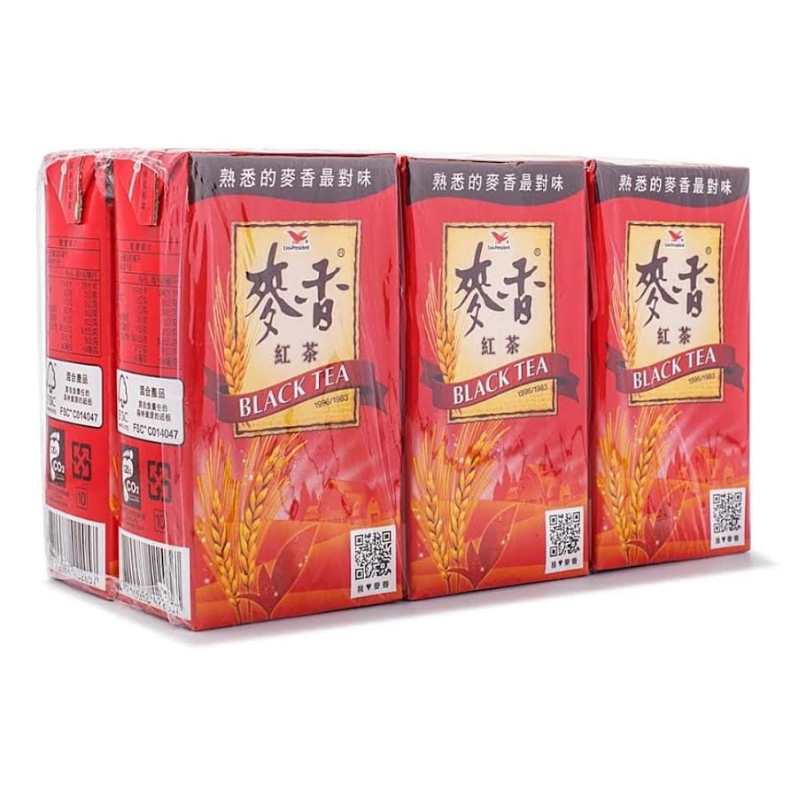 Uni-President Black Tea 300mlx6packs 统一麥香红茶 - Walmart.com