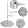 Vertical Skewer Grill - Stainless Removable Vertical Brazilian Barbecue ...