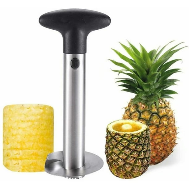 Pineapple Corer, Newness Premium Pineapple Slicer, Stainless Steel ...