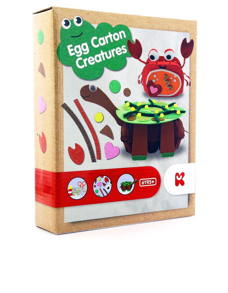 Make Your Own Egg Carton Creatures - Walmart.com