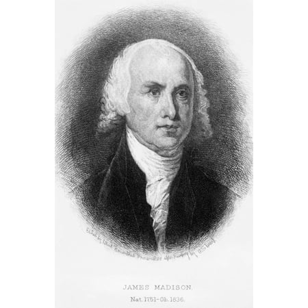 James Madison (1751-1836). /Nfourth President Of The United States ...