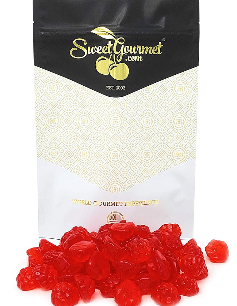 SweetGourmet Red Raspberries Gummi | Berry Red Raspberry | Bulk Candy ...