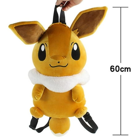 Kawaii Pokemon Plush Toy Backpack Pikachu Bag Mimikyu Eevee Mew Gengar ...