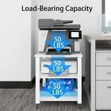 Mobile Natwind 3-Tier Printer Stand, Multipurpose Organizer with ...