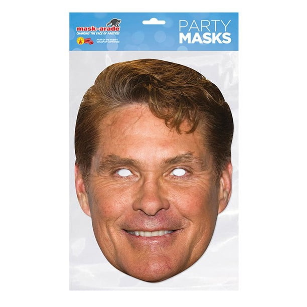 Mask-arade - Careta de Fiesta Diseño Famosos David Hasselhoff ...
