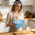 2-Tier Press-Type Ice Cube Tray – Silicone Push Release Ice Mold for ...