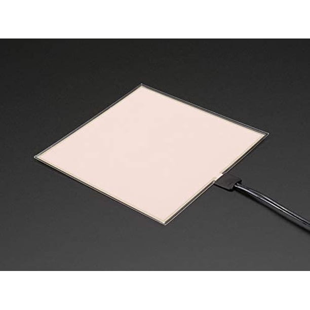 Adafruit Electroluminescent (EL) Panel - 10cm x 10cm - White - Walmart.com