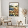 Affixzi Wildflower Meadow Wall Art, Cottagecore Floral Landscape ...