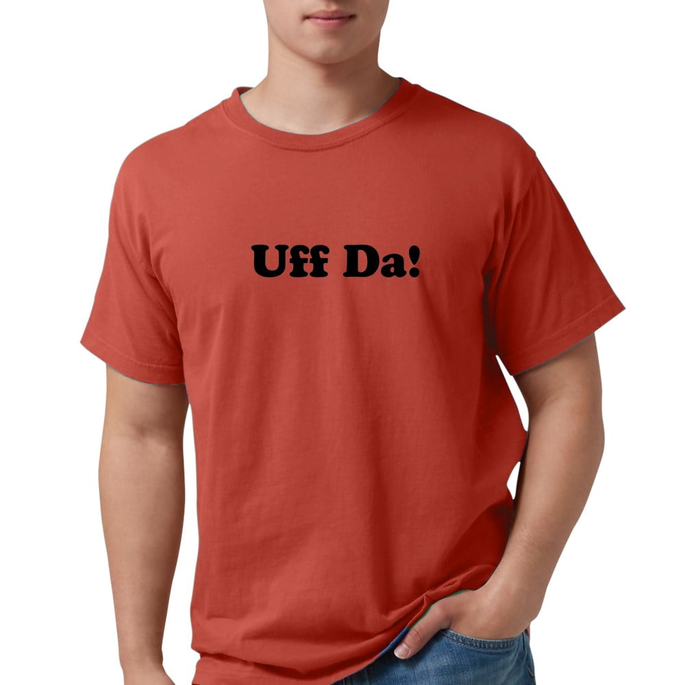 CafePress - CafePress - Uff Da! T-Shirt - Mens Comfort Colors® Shirt ...