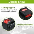 Porter Cable 18V 4.8Ah Ni-MH 2Pack Battery for Power Tools PC18B PC188 ...
