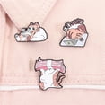 Adorable Cats Pin Practical Alloy Design Jewelry Accessory Lightweight ...