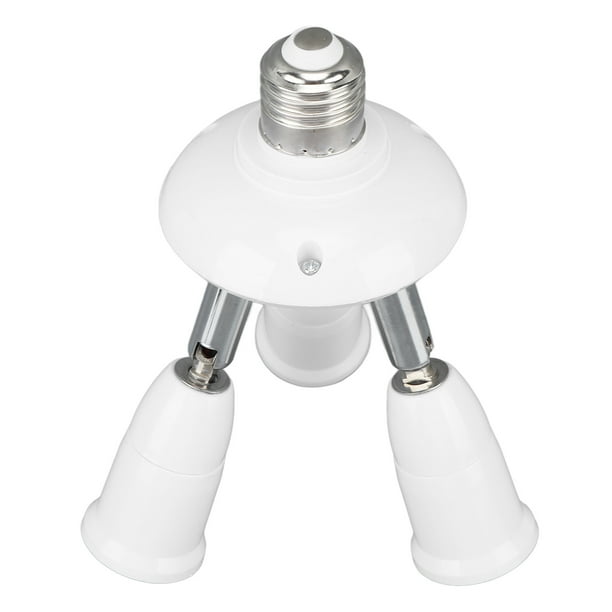 Light Bulb Socket Adapter Splitter, E26 E27 Light Socket Splitter ...