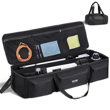 USA Gear Refractor Telescope Case with Accessories Storage, Adjustable ...