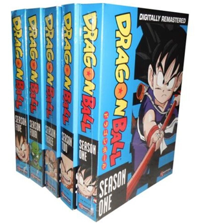 New Dragon Ball Dragonball: The Complete Series Season 1-5 (DVD 25-Disc ...