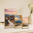6PCS Gold Acrylic Picture Frame Stands Holders for Tables Display 5x7 ...