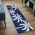 Area Rug 2x6ft Tropical Coconut Tree Area Rugs Washable Low Pile Floor ...