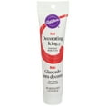 Wilton Ready-To-Use Unflavored Red Decorating Icing, 4.25 oz Tube ...