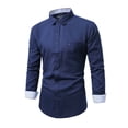 Mrmaere Men's Long Sleeve Solid Casual High Quality Stylish Design For ...