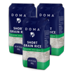 DOMA Premium Short Grain White Rice 5.28lb (3x1.76lb) - Sushi-Grade ...