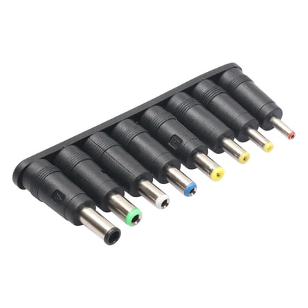 TB&W 8pcs Power Adapter Kits Universal Socket Plug Connector for ...