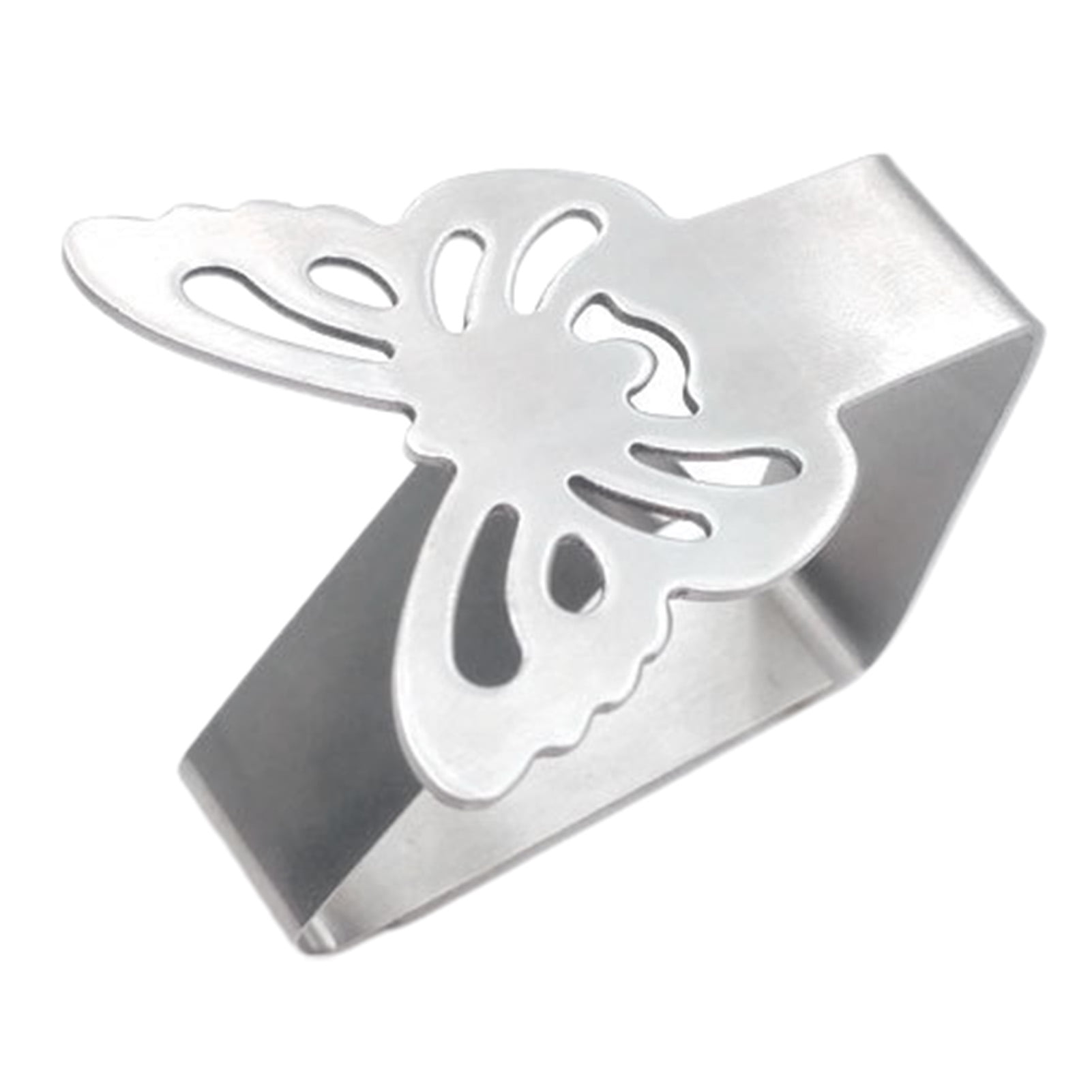 Waroomhouse Tablecloth Clip Hollow Flower Leaf Butterflies Moon Shape ...