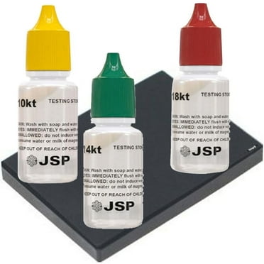 ToolTreaux Complete Gold Acid Testing Kit - 10k, 14k, 18k, 22k ...