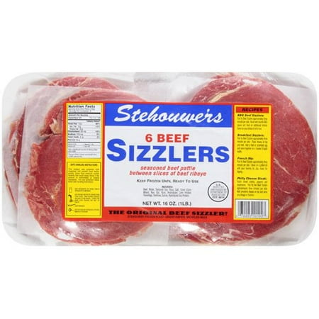 Stehouwer's Frozen Foods Beef Sizzlers, 16 oz - Walmart.com