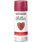 6 Pack, Bright Pink, Rust-Oleum Specialty Glitter Spray Paint- 10.25 ...