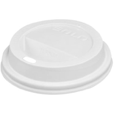 Dart Solo TLP316-0007 Traveler White Dome Hot Cup Lid with Sip Hole 1000/Case - Walmart.com