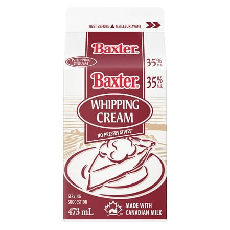 Baxter 35% Whipping Cream | Walmart Canada