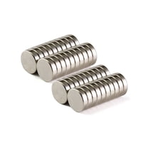 Emovendo 1/2" x 1/8" inch Rare Earth Magnets Disc N48, 20 Pieces ...
