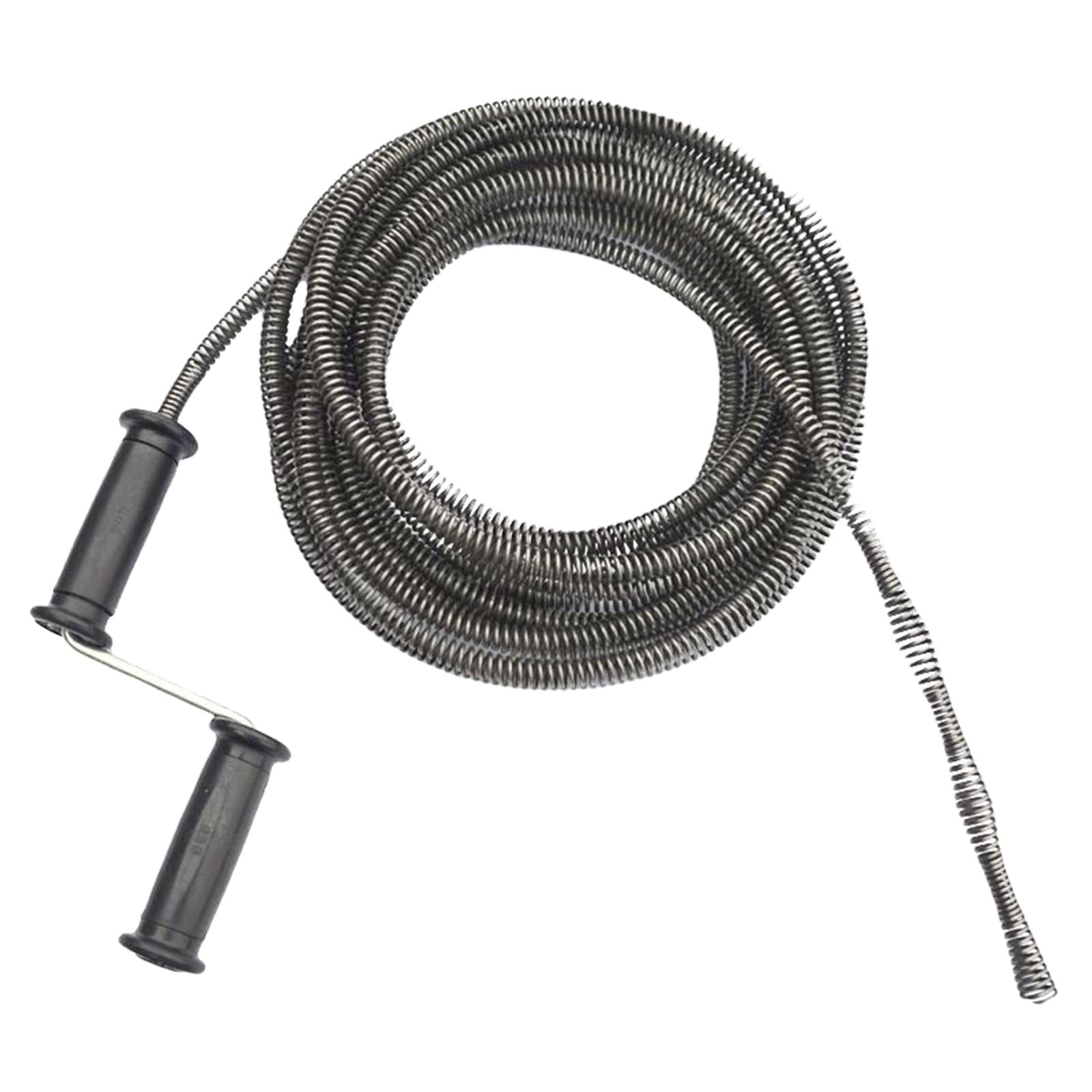 Sewer Toilet Dredge 10/15M Spring Pipe Dredging Tool Grabber Tool for ...