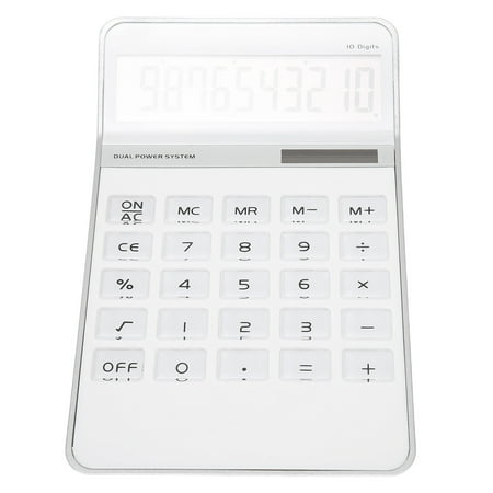 Dual Power Calculator,Calculator Solar Battery Powered Calculator Solar ...