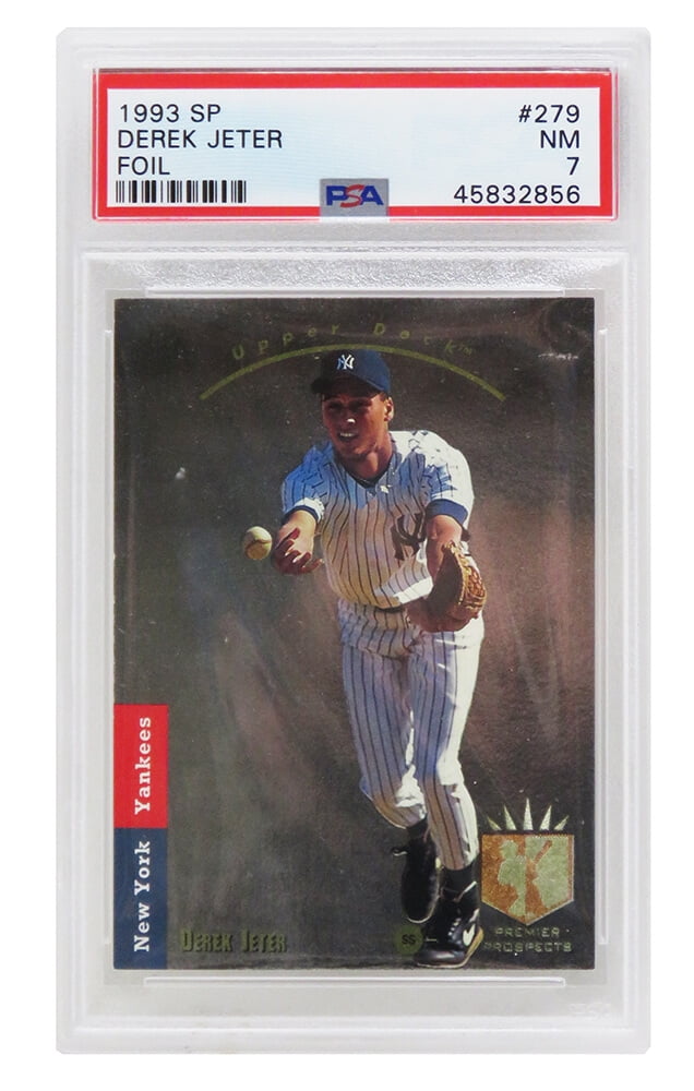 Derek Jeter (New York Yankees) 1993 SP Foil Baseball RC Rookie Card ...