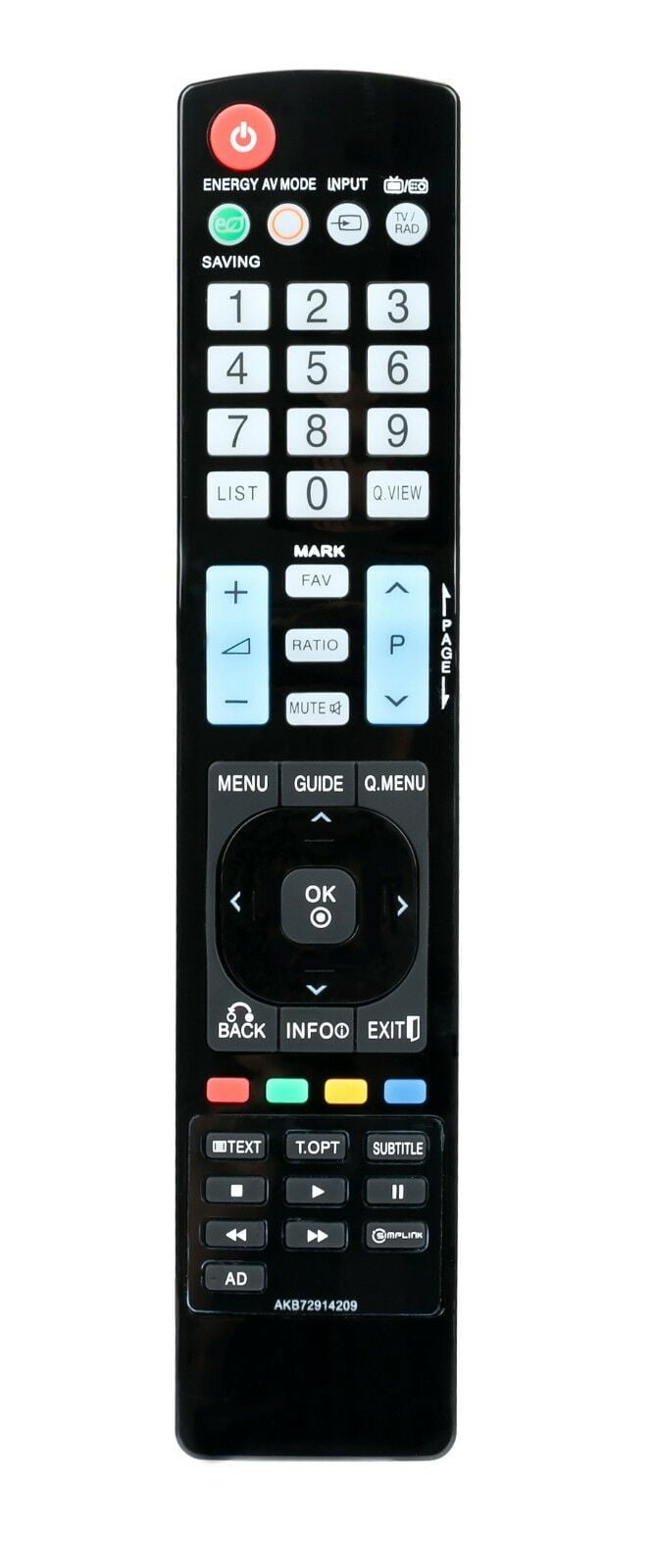New AKB72914209 Replace Remote for LG TV 42PJ550 42PJ650 50PJ350 ...