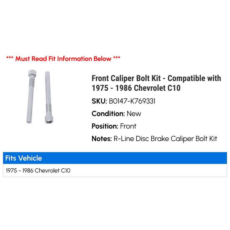 1983 Chevy C10 Bolt 1980 1989 Chevy Pickup Truck Bolt On Tilt Hood Kit