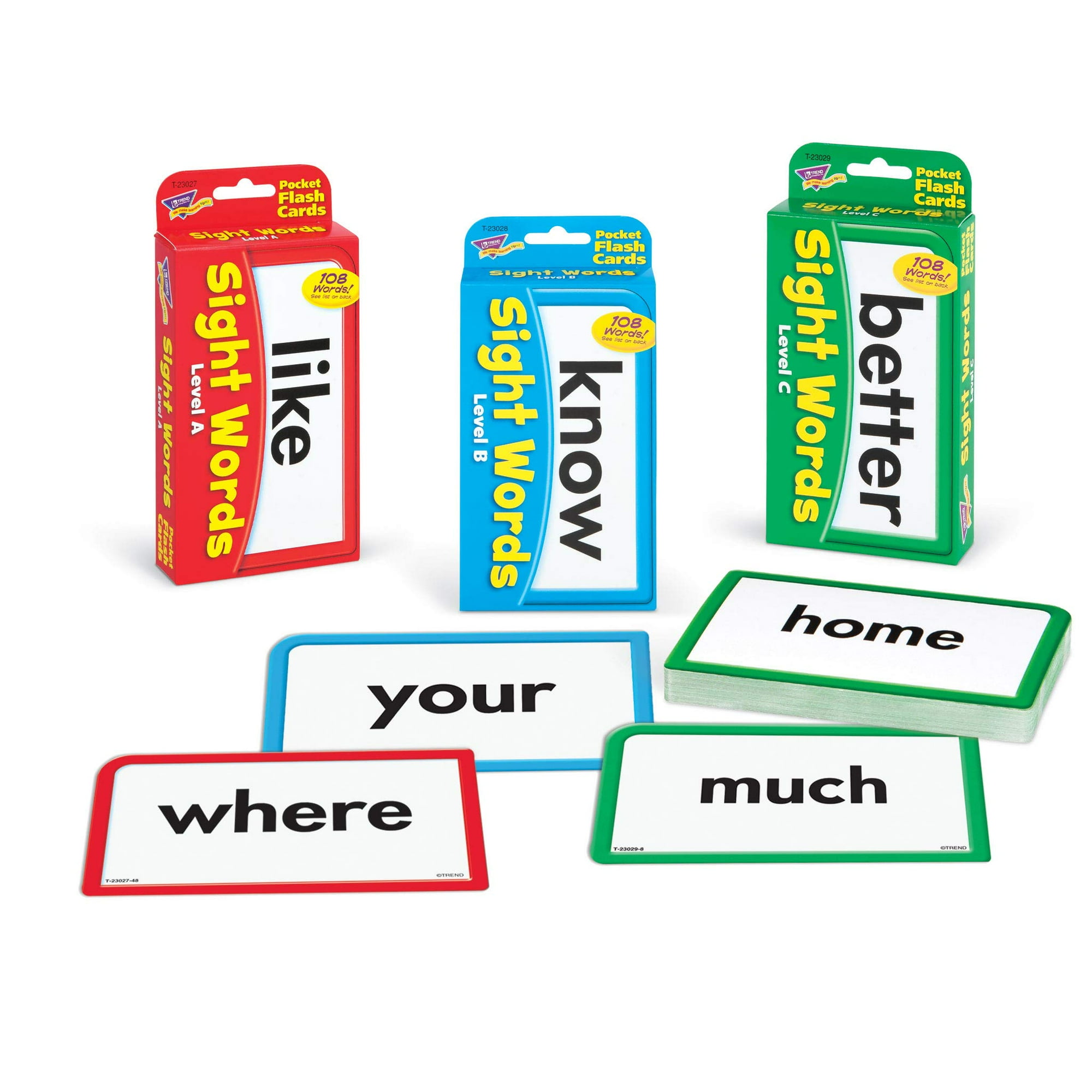 Click here for Trend Enterprises Sight Words Bundle - Pocket Flas... prices