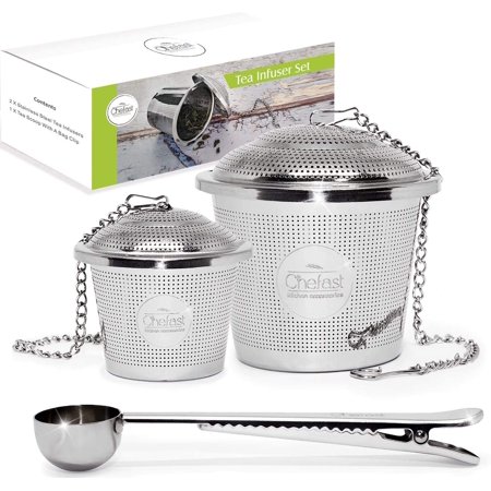 SUPRR FAFA Tea Infuser Set (1+1 Pack) - Combo Kit of Single Cup and ...