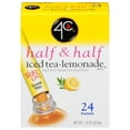 (6 pack) 4C Totally Light Half, & Half Lemonade Iced Tea Mix, 1.5 oz ...